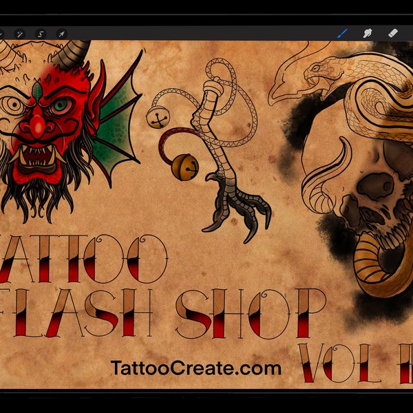 Tattoo Flash - Etsy