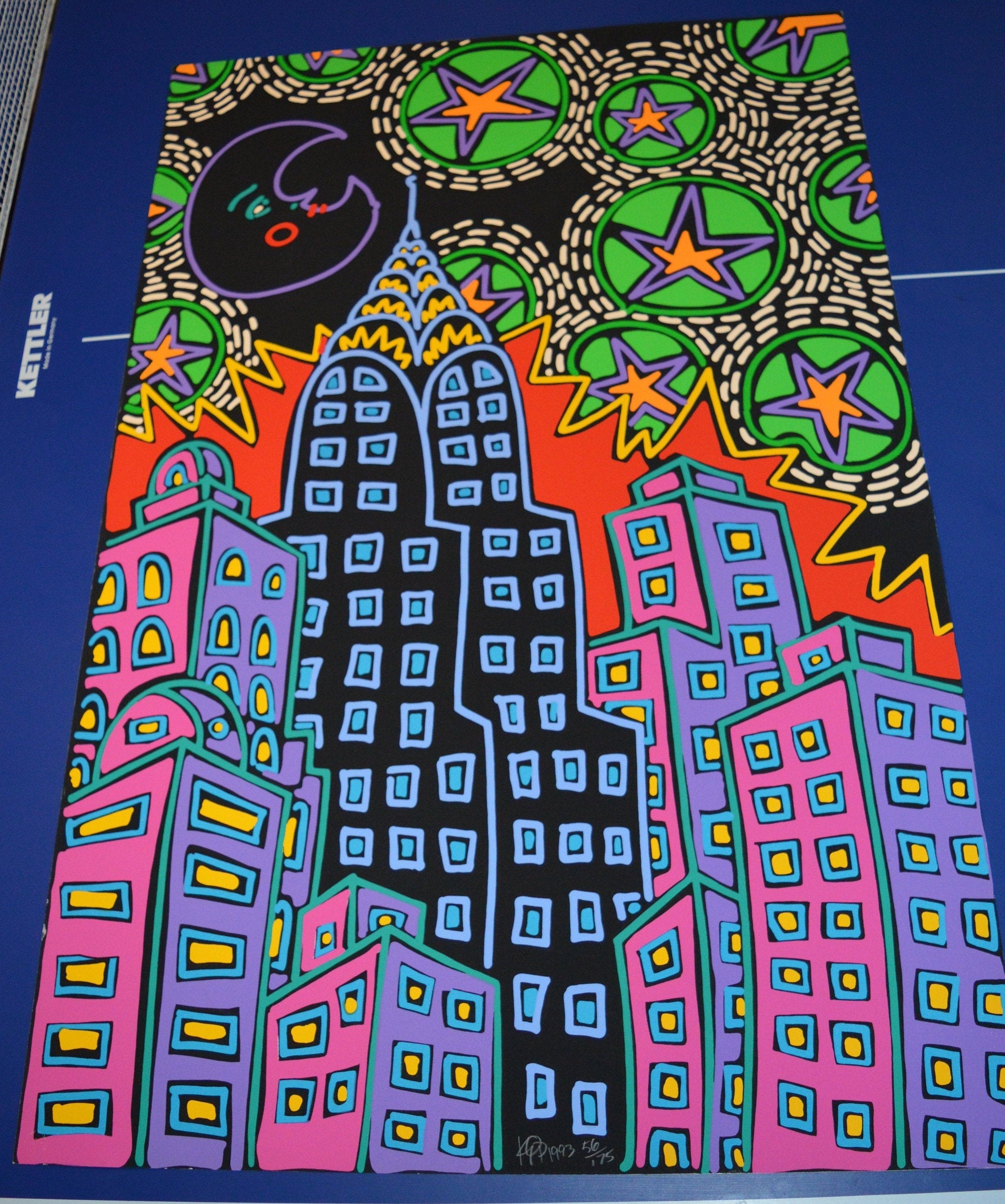 Kip Frace 1993 Original Pop Art Serigraph Signed and Numbered in Pencil ...