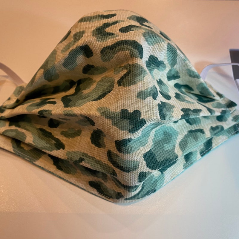 Cheetah Face Mask - Etsy