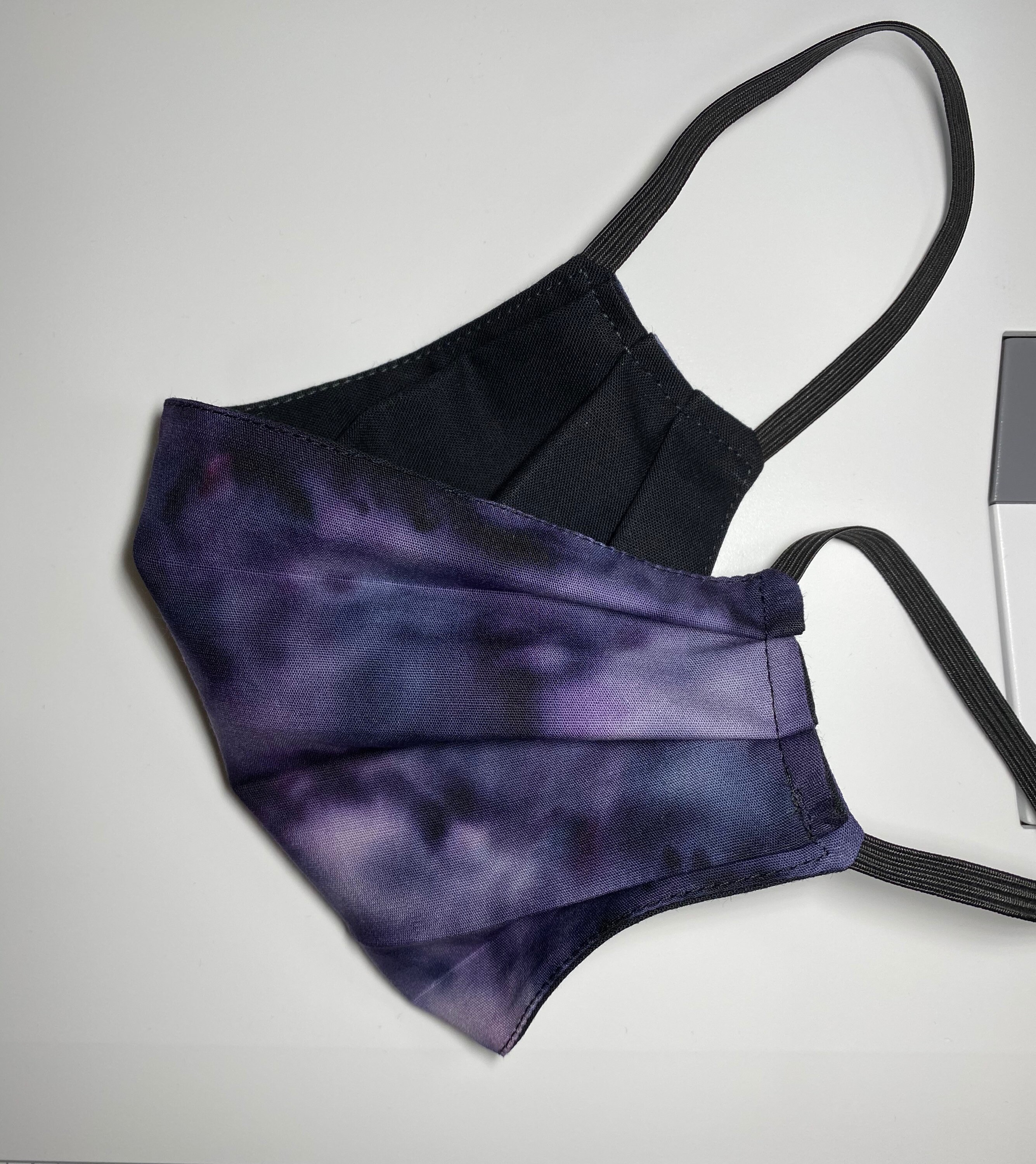 Purple Rain Halloween Purple Sky Black Mask Custom Fashion-forward Face ...