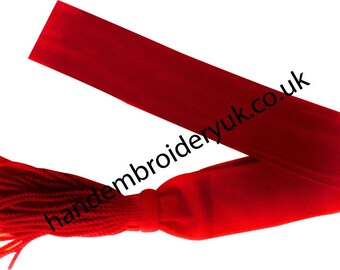 Red Sash - Etsy
