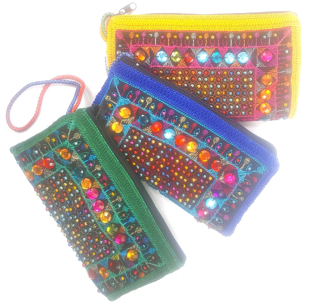 Sindhi Embroidered Handmade Clutch Bag Pouch,fashion Bag, Vintage Purse ...