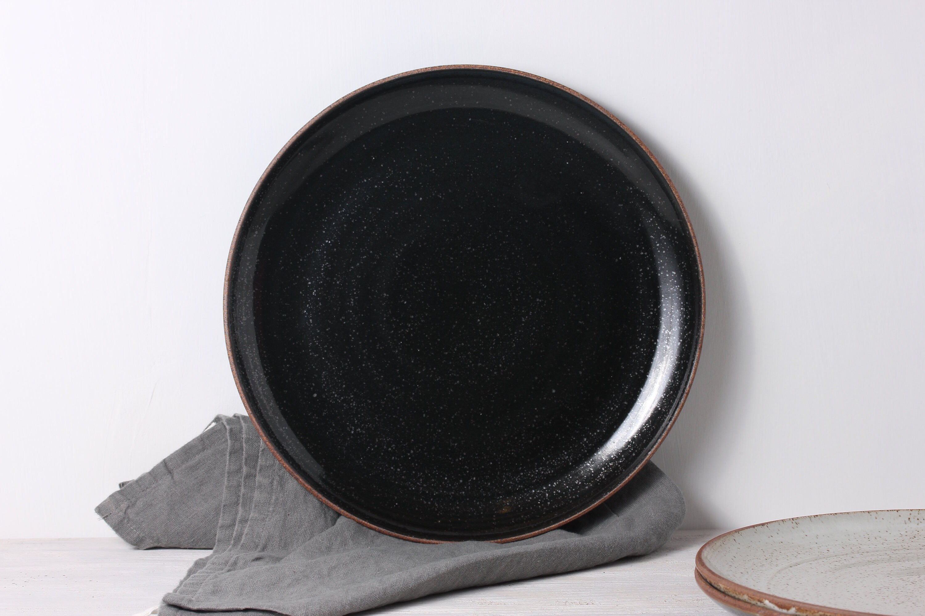 Handmade Dinner Plate 10.5 / 27cm Wheel Thrown - Etsy