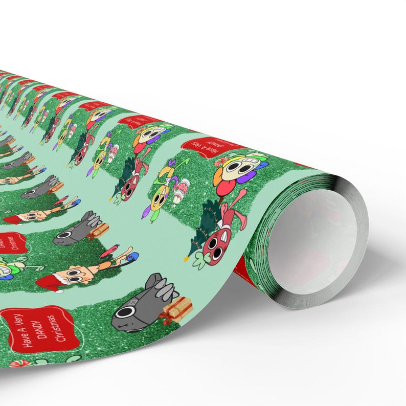 Wrapping Papers, Roblox Dandys World Christmas Holiday Gift Wrap, Have ...