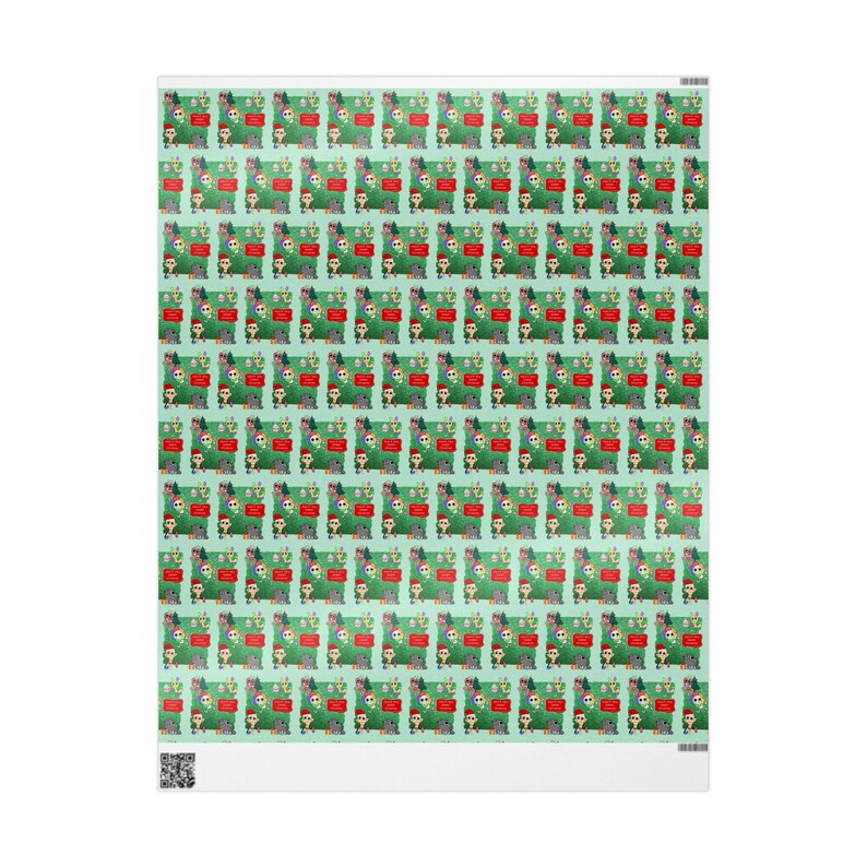 Wrapping Papers, Roblox Dandys World Christmas Holiday Gift Wrap, Have ...