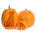 Lab / Silhouette Series Printable Pumpkin Carving Pattern - Etsy