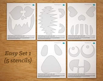 Lab / Silhouette Series Printable Pumpkin Carving Pattern - Etsy