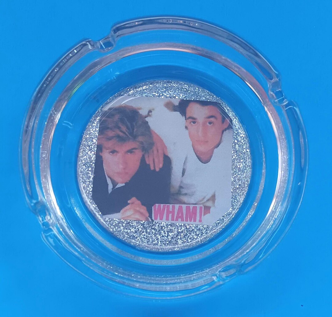 Handmade Wham Glass Ashtray, 1980s Music Ashtray Wham, Made by Mod. - Etsy