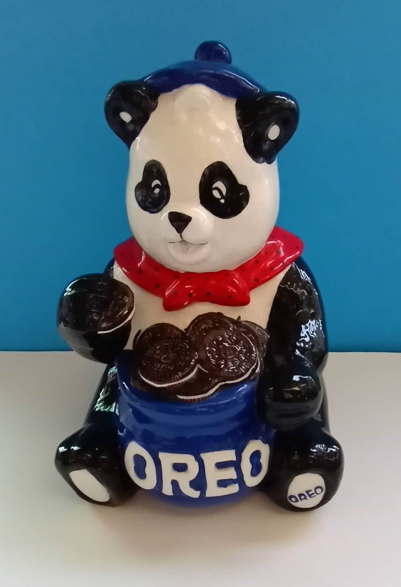 Kitchen Storage Vintage Ceramic Nabisco Classics Collection Panda Bear ...