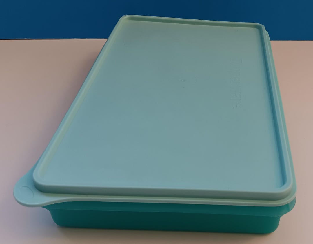 Vintage Tupperware Rectangular Storage Container, Collectible ...
