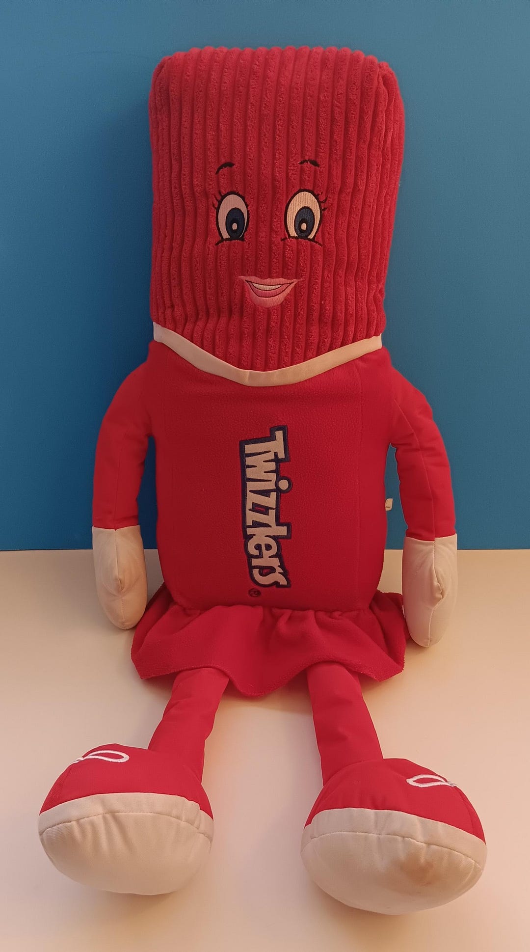 Large Posable Stuffed Twizzlers Candy Plush Toy by the Petting Zoo ...