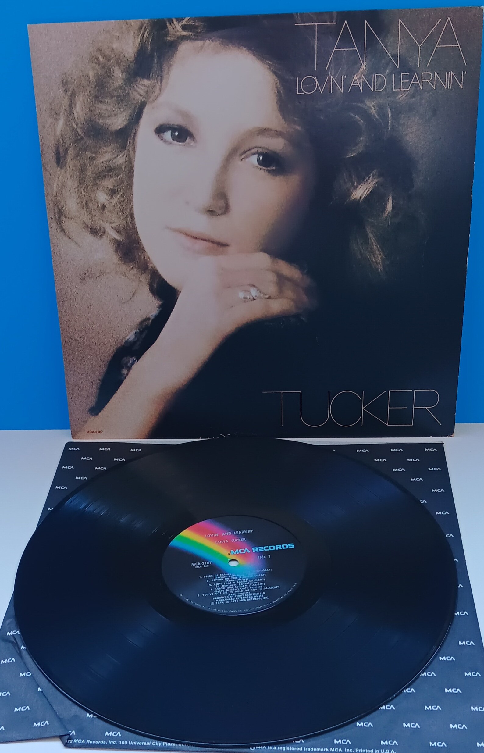 Tanya Tucker Vintage Vinyl Record Album "lovin and Learnin," Retro ...