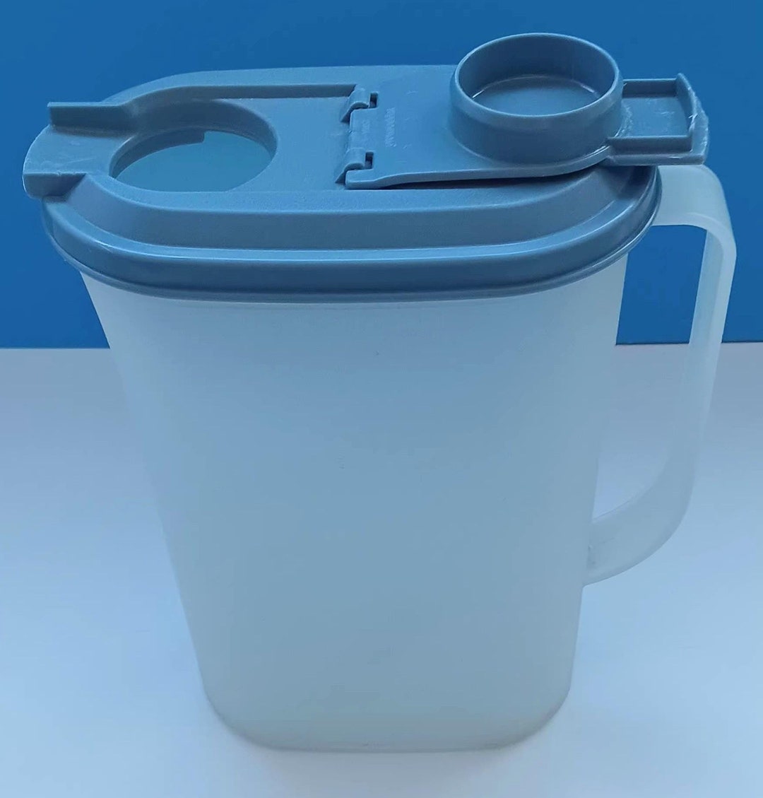 Vintage Tupperware Two Quart Pitcher With Flip Top Lid, Vintage ...