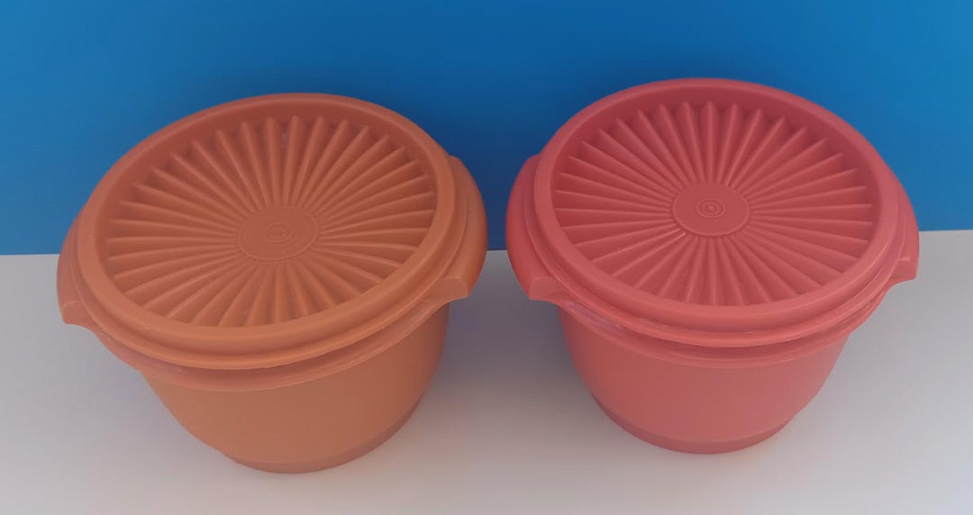 Set of Two Small Vintage Tupperware Servalier Bowls, Collectible ...