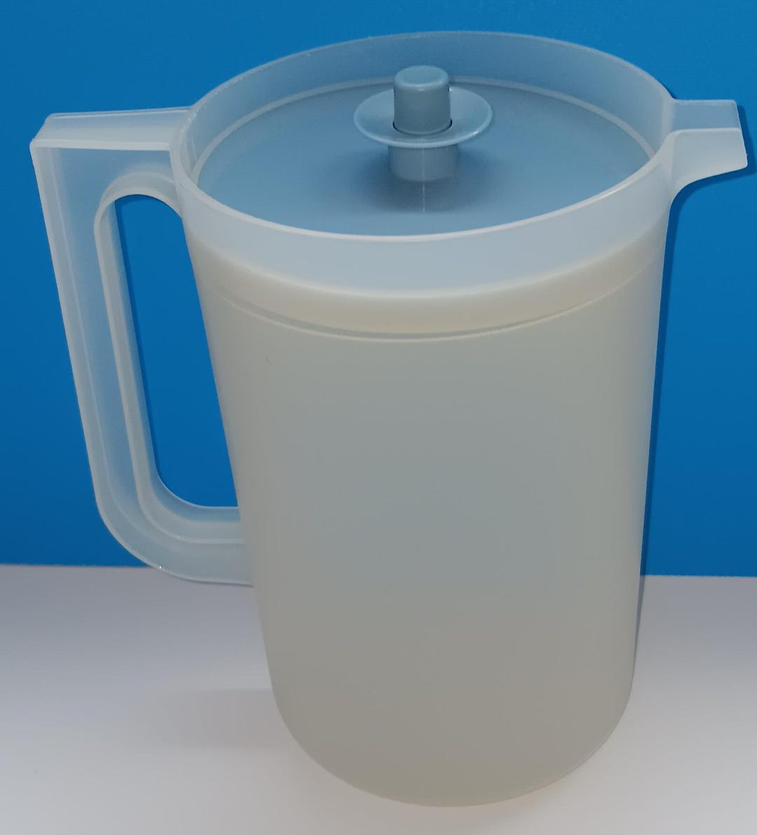 Vintage Tupperware Two Quart Pitcher With Push Button Seal Lid, Retro ...
