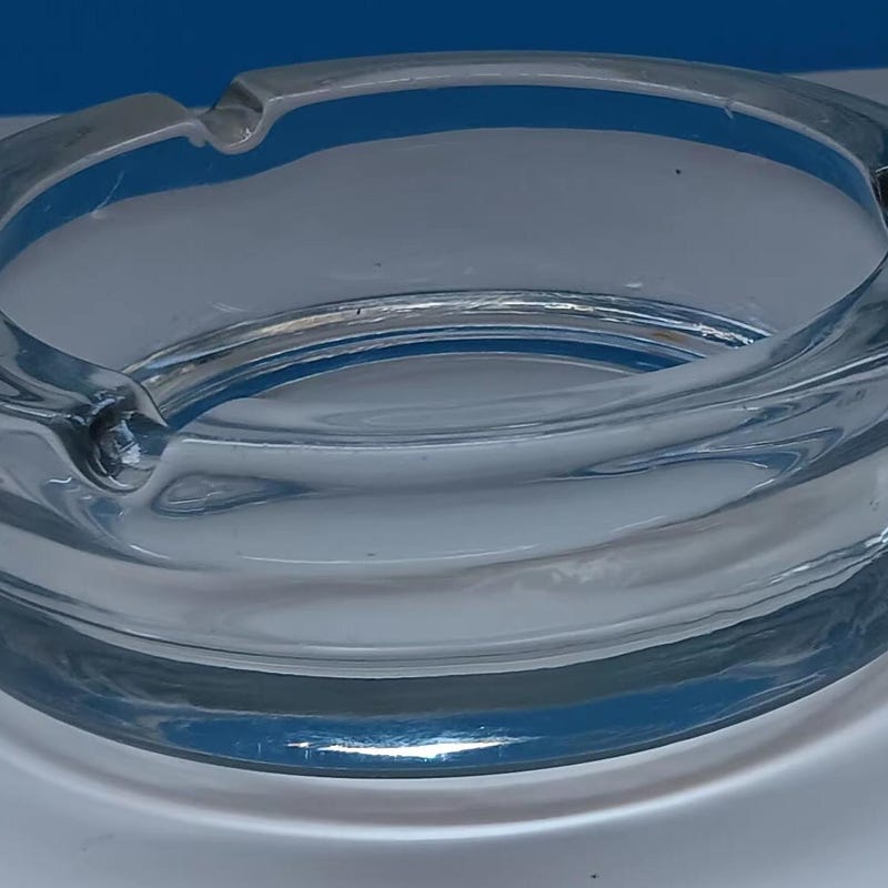 Glass Ashtray - Etsy