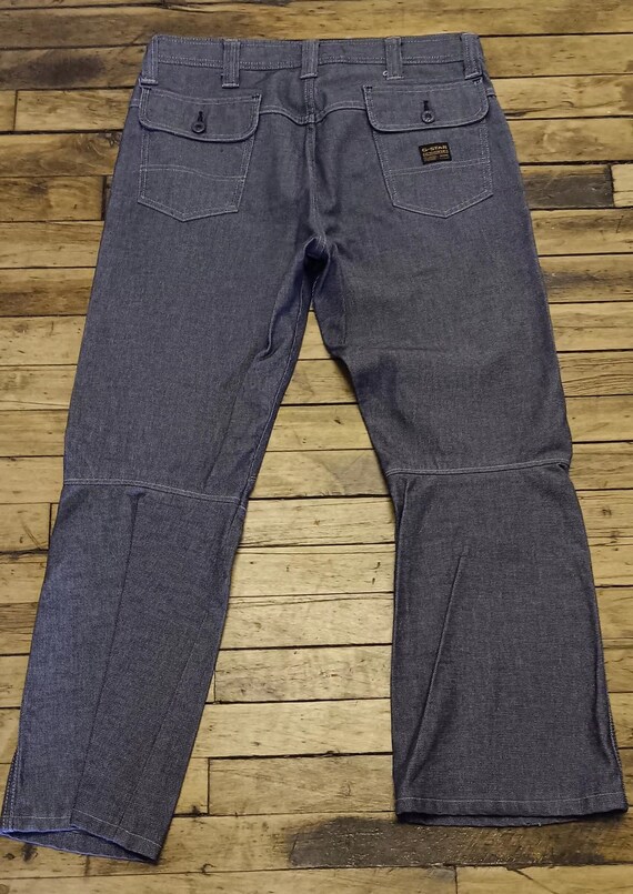 Vintage G star Originals Raw Denim Flared Jeans Vintage Streetware Comwood G Star Jeans Size 34 34. Etsy Canada