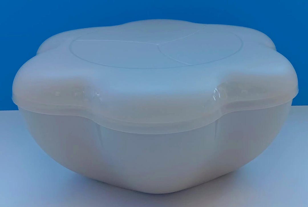 Vintage Tupperware 1.5 Gallon Chip N Dip Bowl, Retro Tupperware, 1970s ...