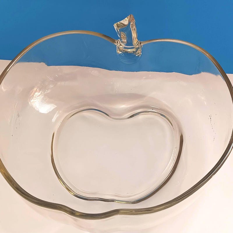 Apple Shaped Bowl - Etsy