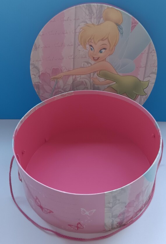 Vintage Disney Tinkerbell Cardboard Hat Box, Vintage … - Gem