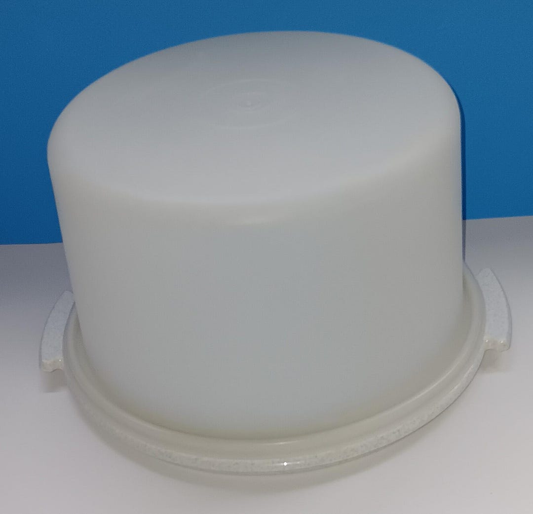 Vintage Tupperware Cake Taker: Plastic Storage Container - Etsy