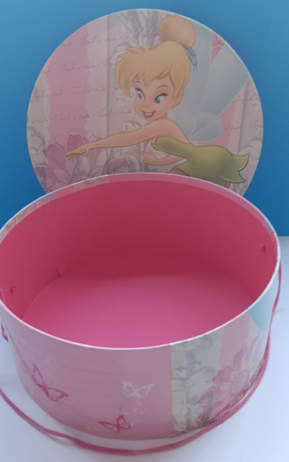 Vintage Disney Tinkerbell Cardboard Hat Box, Vintage … - Gem