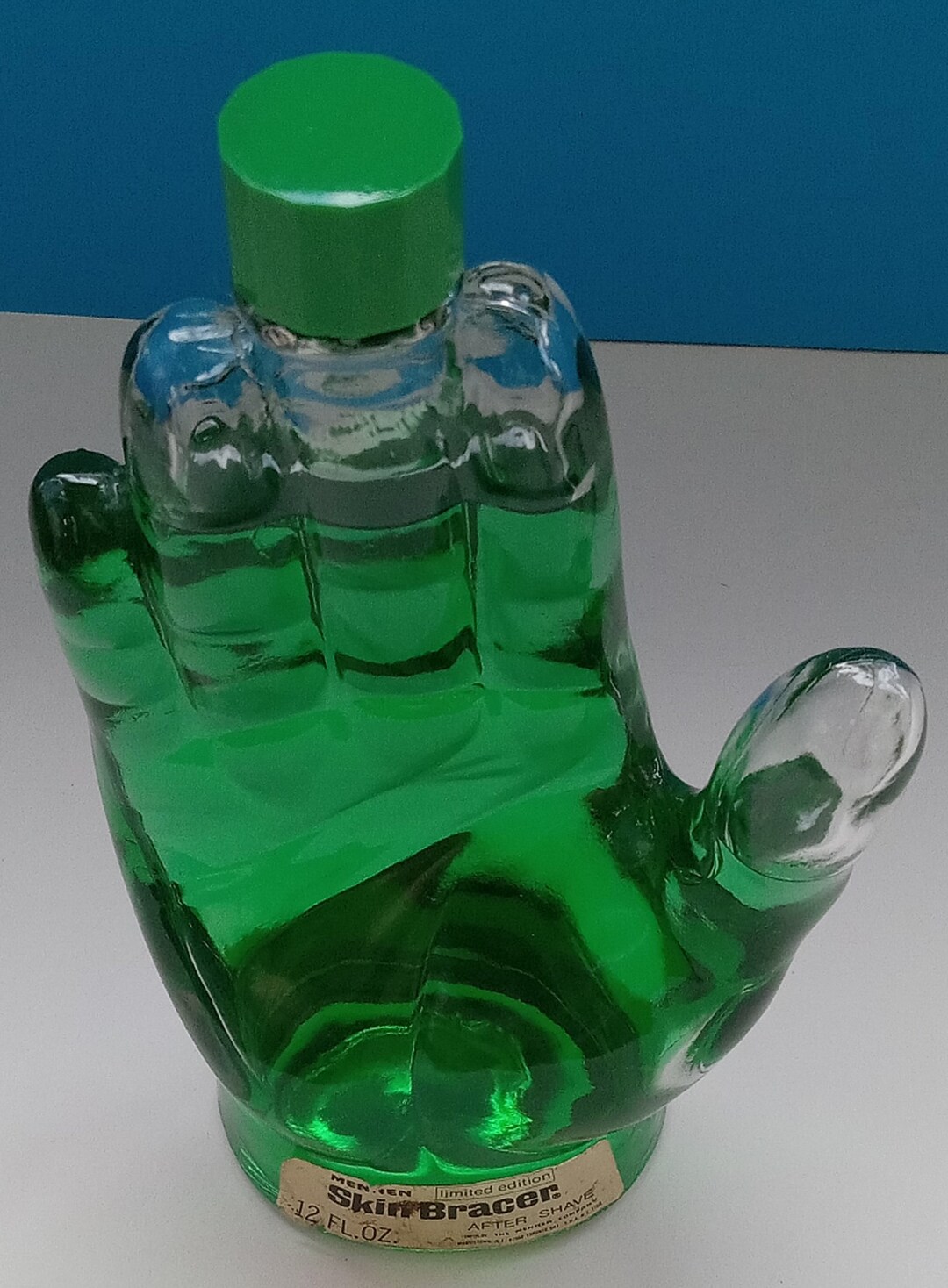 Vintage Mennen Skin Bracer Twelve Ounce After Shave in Glass - Etsy