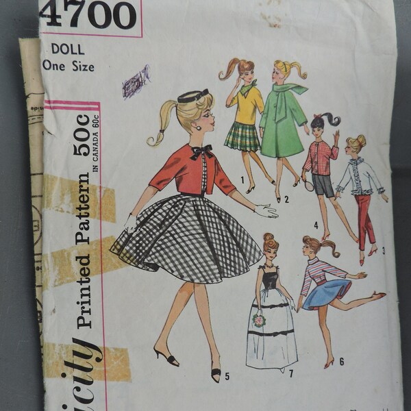 Tall Barbie Pattern - Etsy