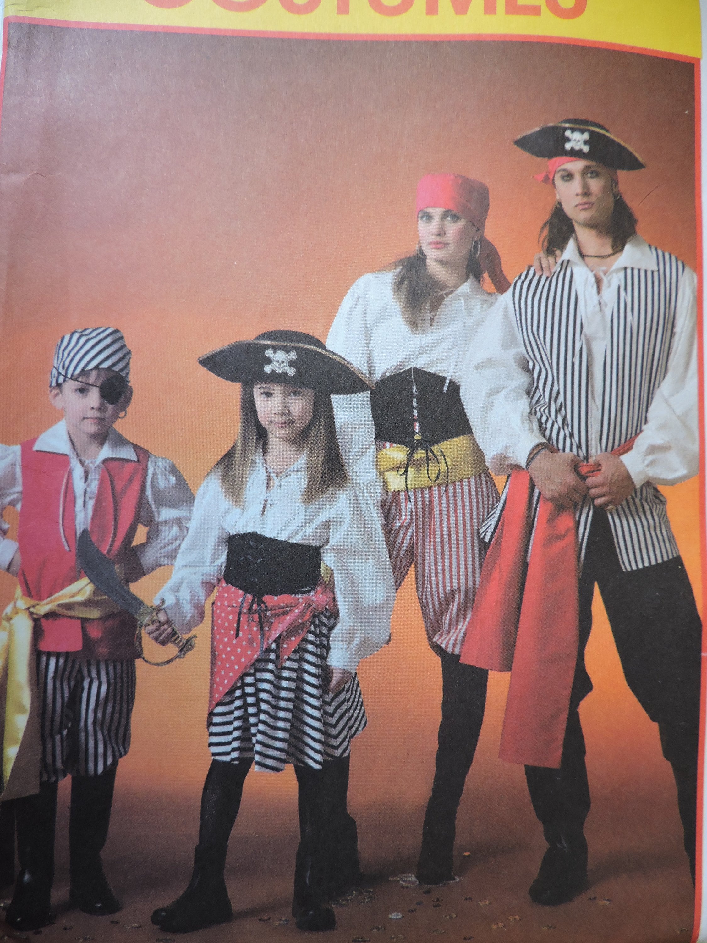 Lady Pirate Costume Patterns