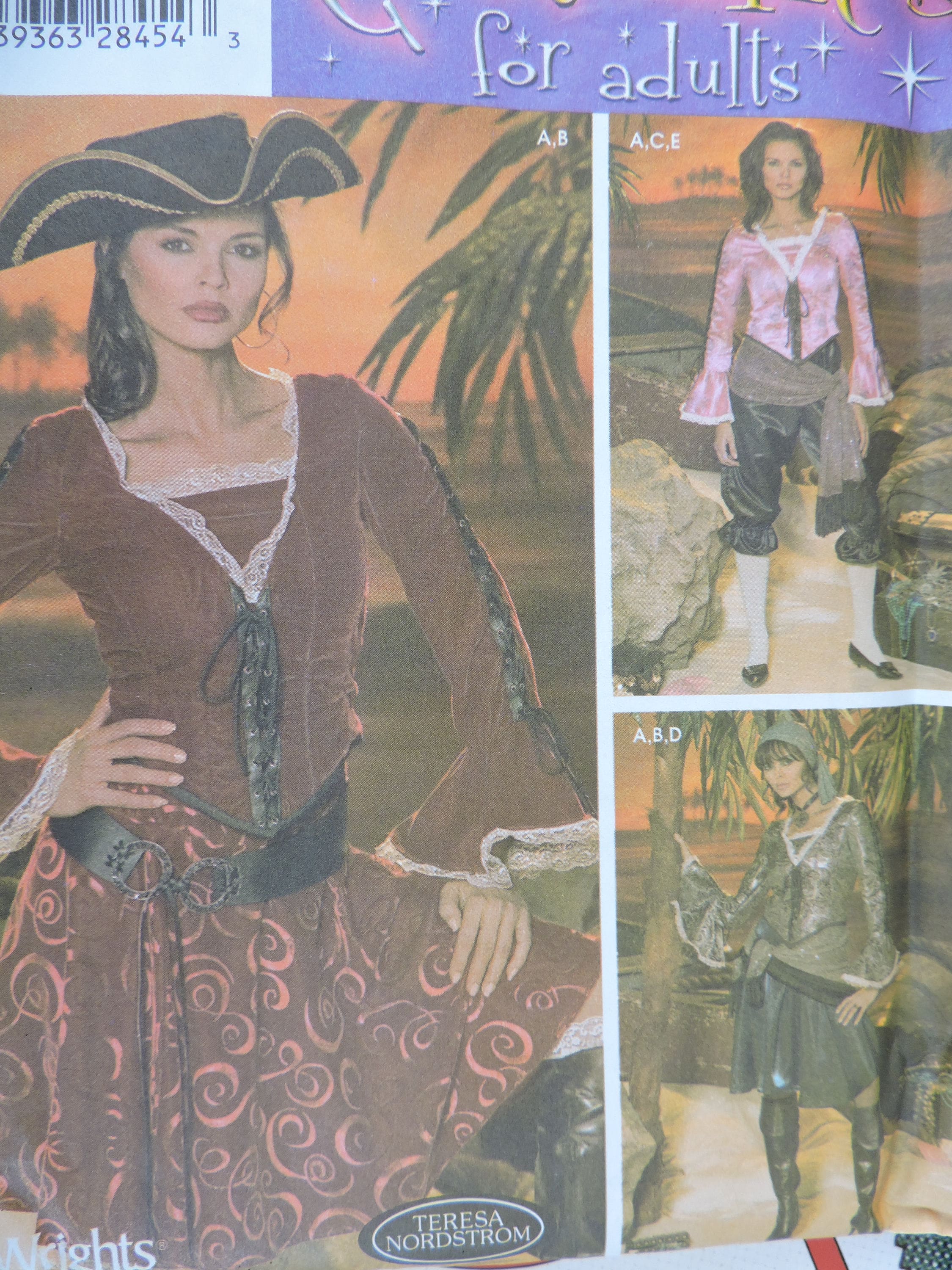 Lady Pirate Costume Patterns