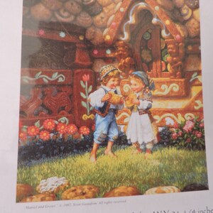Hansel and Gretel Gingerbread House Scott Gustafson Artwork Cross ...