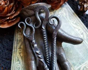 HERB KNIFE Boline With Belt Sheath Herbalist Tool Ritual Herbs - Etsy