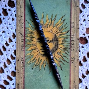 Hand Forged Iron Candle Scribe: Witchcraft Altar Tool - Etsy