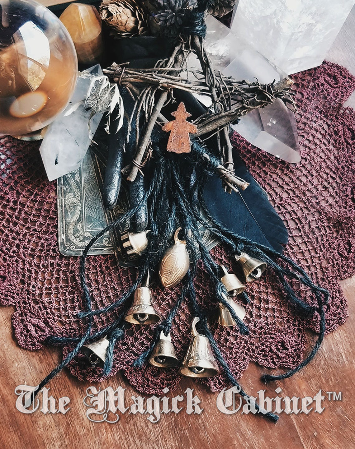 Witch Bells for Your Door. Protection Ward for Your Home. Rid - Etsy
