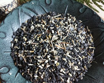 Witches Black Salt 1oz Witchcraft witches salt black salt