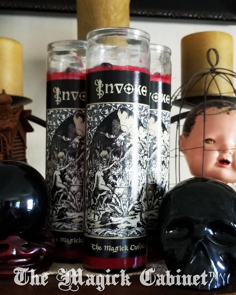 Summoning Candle INVOKE Candle for Candle Magic. Use This - Etsy