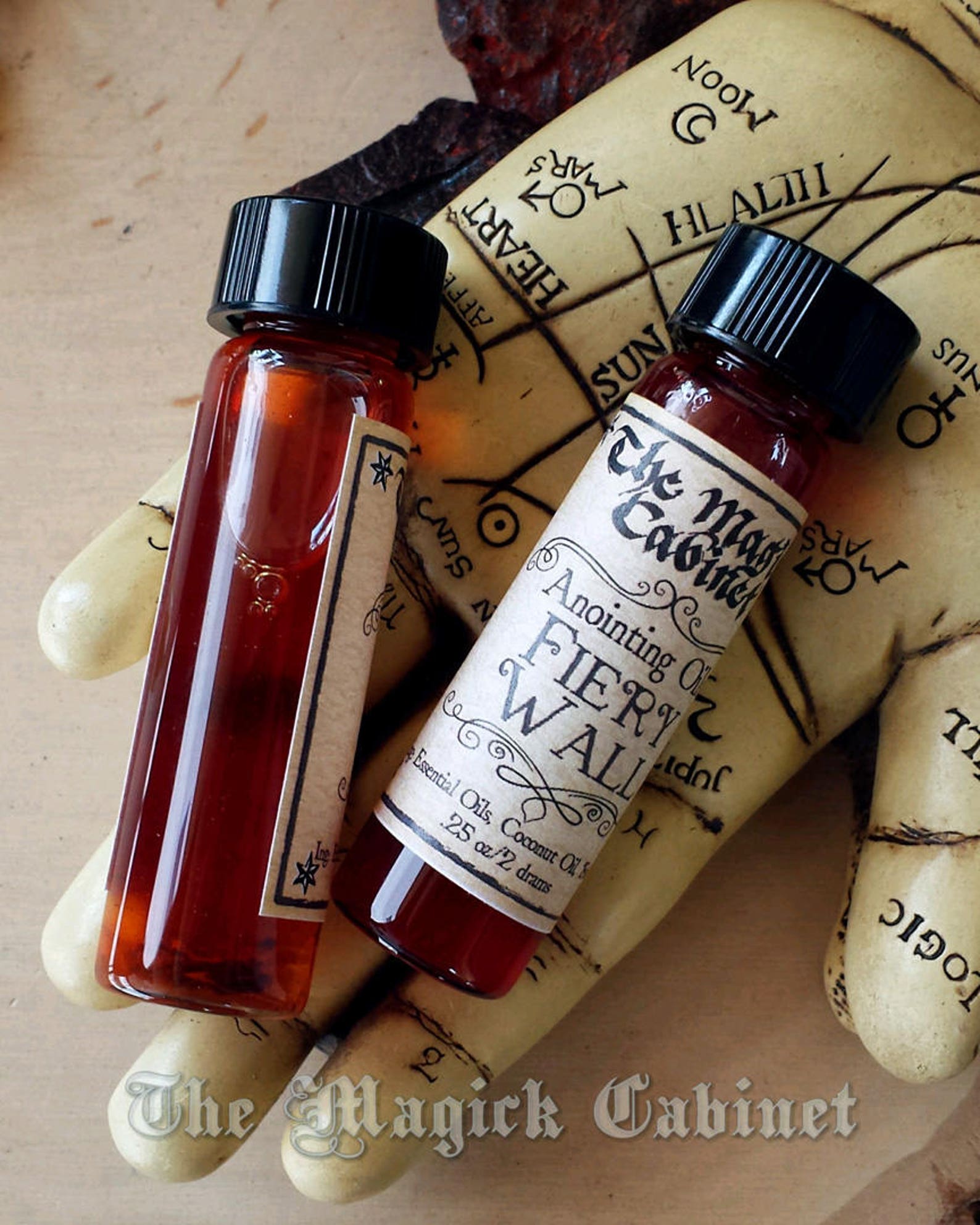 Fiery Wall of Protection Oil for Psychic Protection Rituals | Etsy