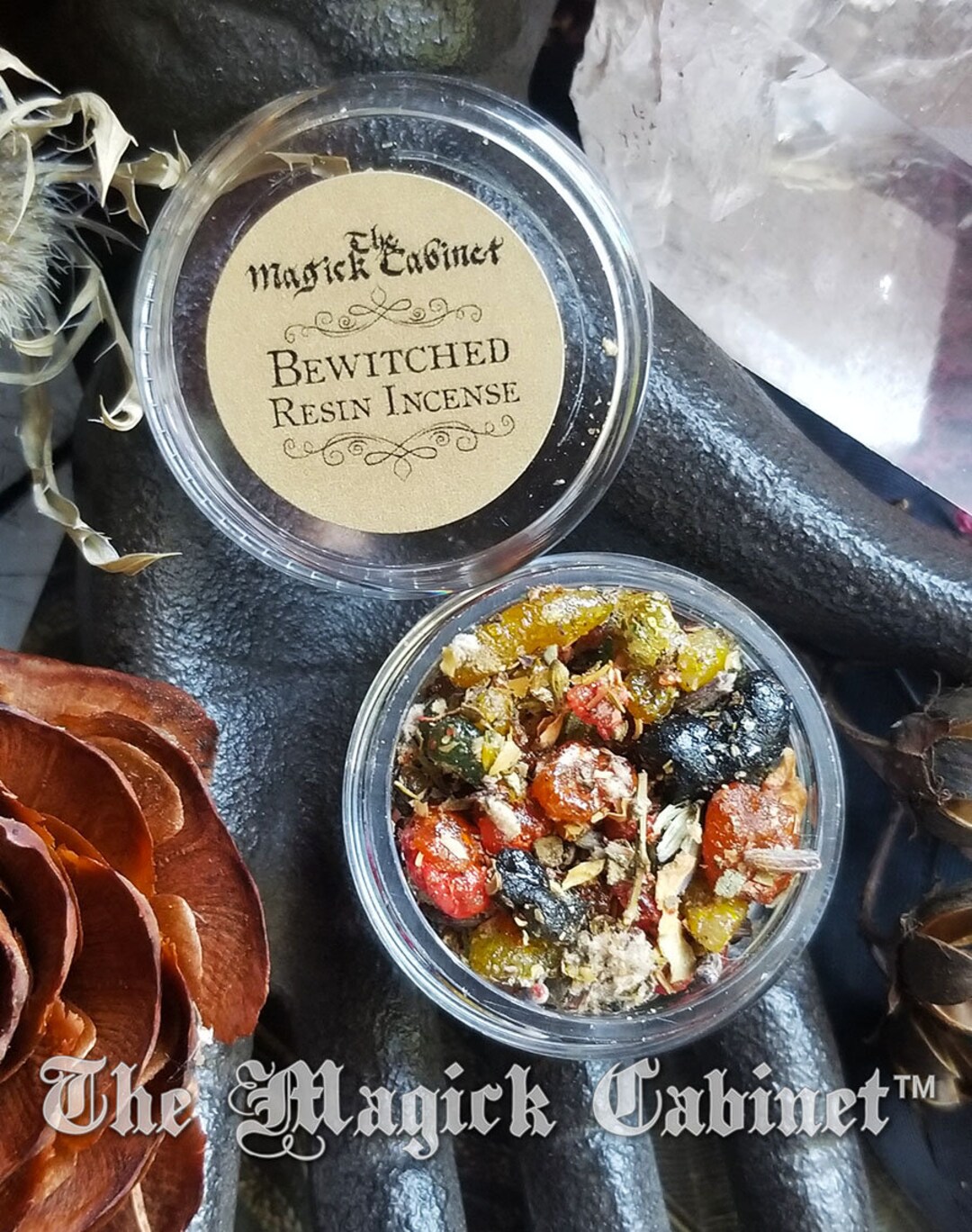 Bewitched Resin Incense: Hand Blended for Magick Rituals (sample Size ...