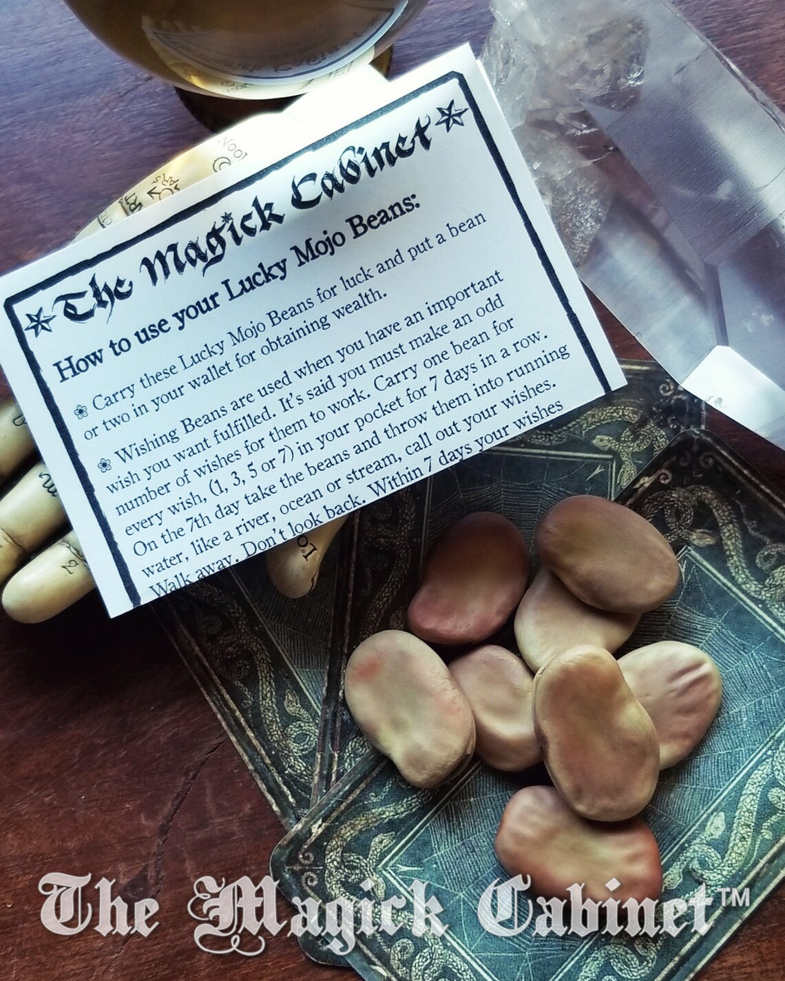 7 Mojo Beans African Mojo Beans Wicca and Witchcraft Supply - Etsy