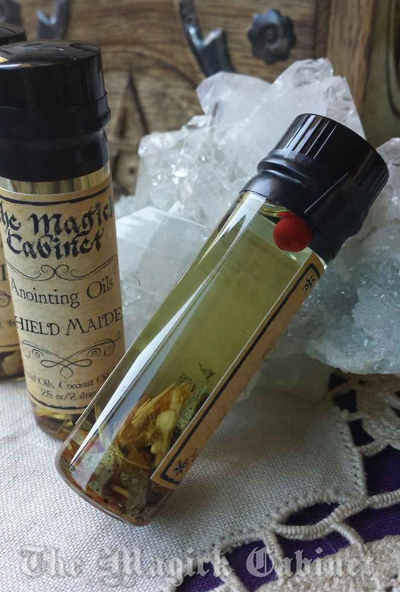 Shield Maiden Oil Spiritual Protection Oil Witchcraft | Etsy