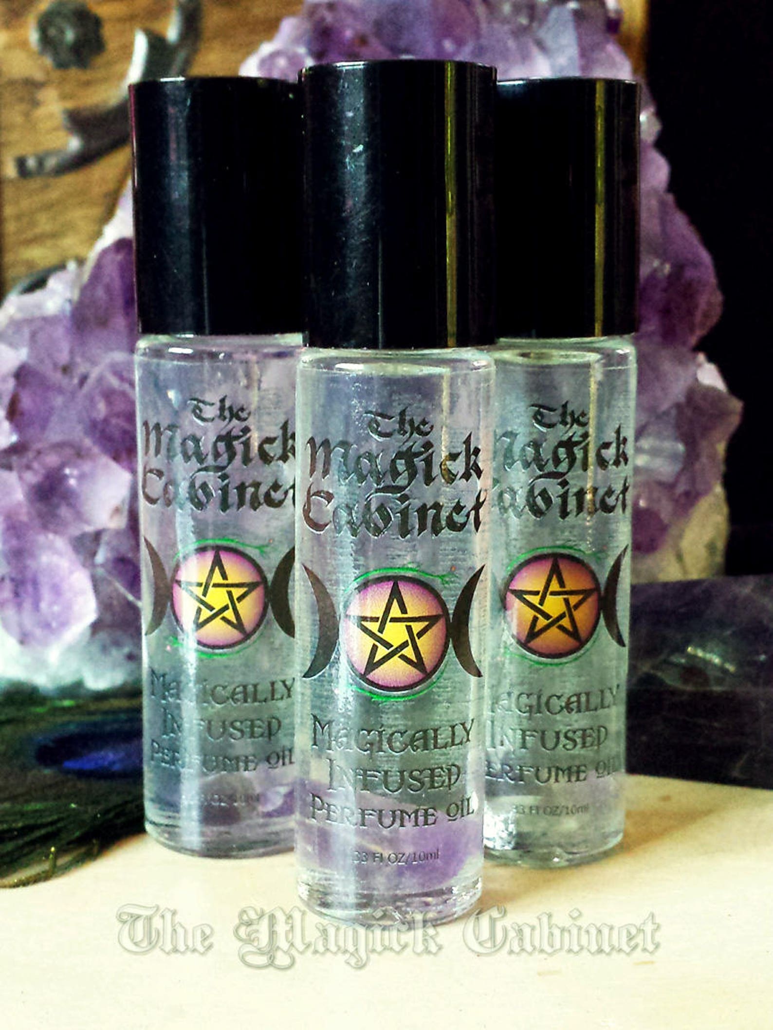 Amethyst Perfume Gemstone Perfume to help with Stressful | Etsy