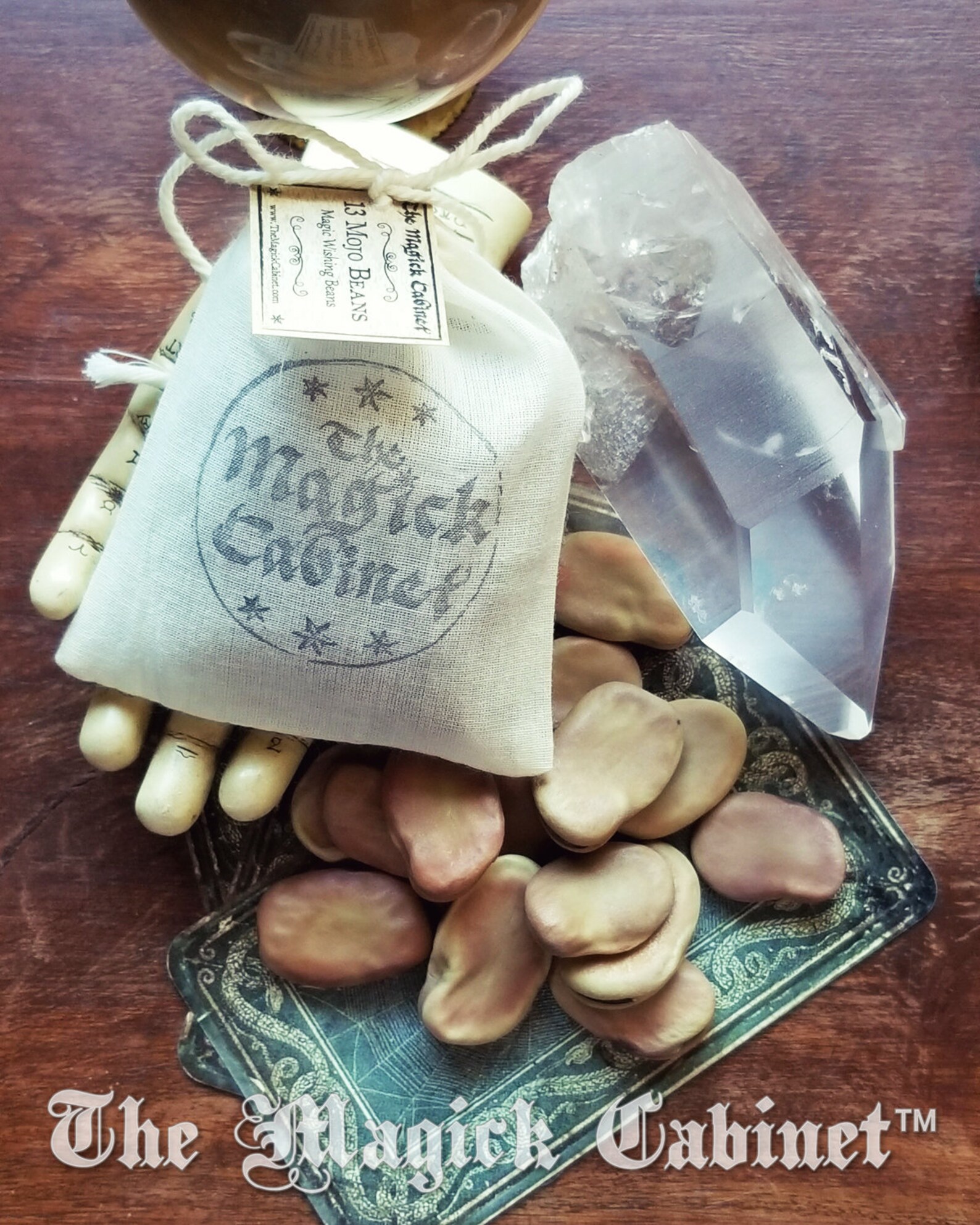 13 Mojo Beans or African Mojo Beans Witchcraft Supplies and - Etsy