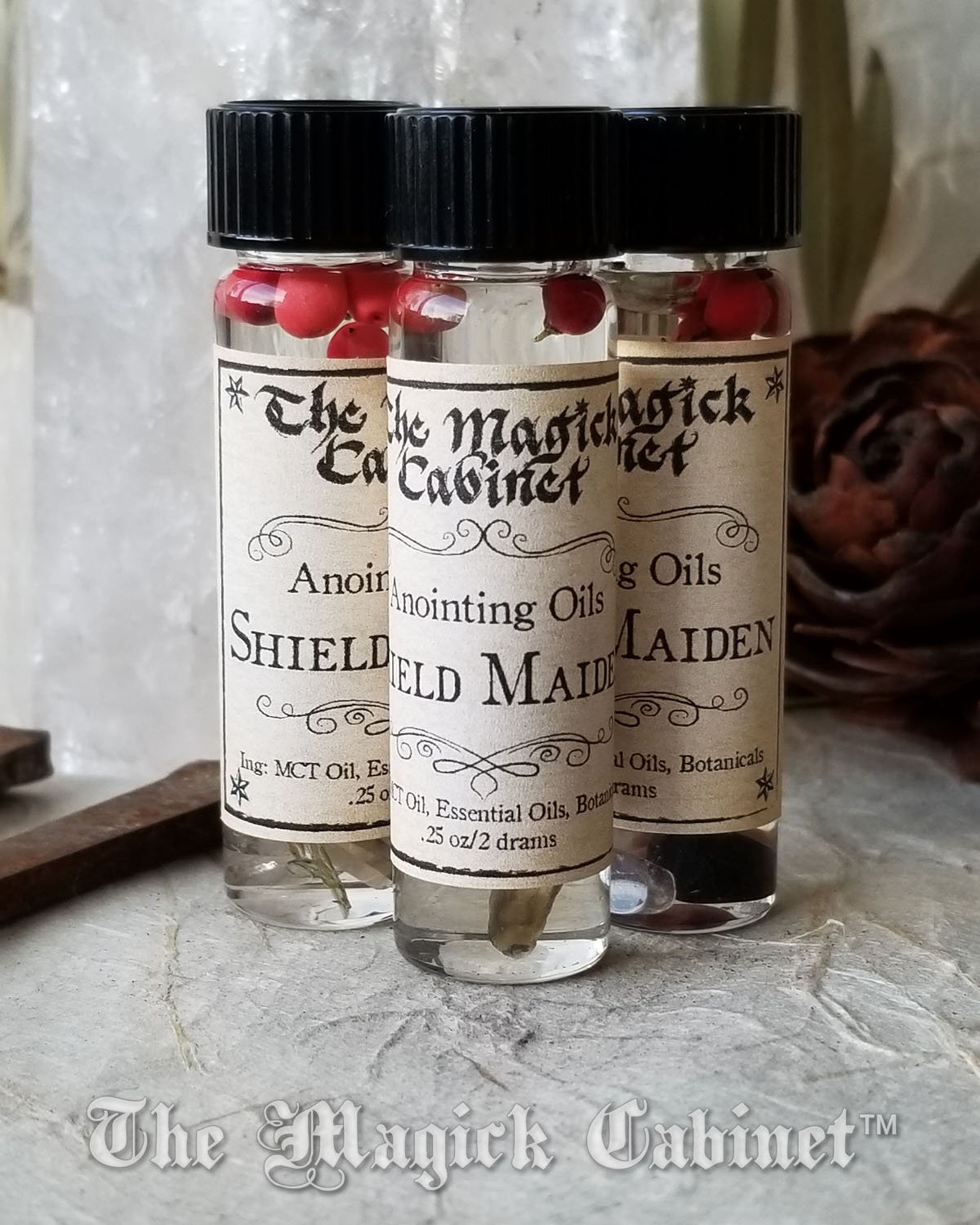 Shield Maiden Oil Spiritual Protection Oil Viking Magic | Etsy