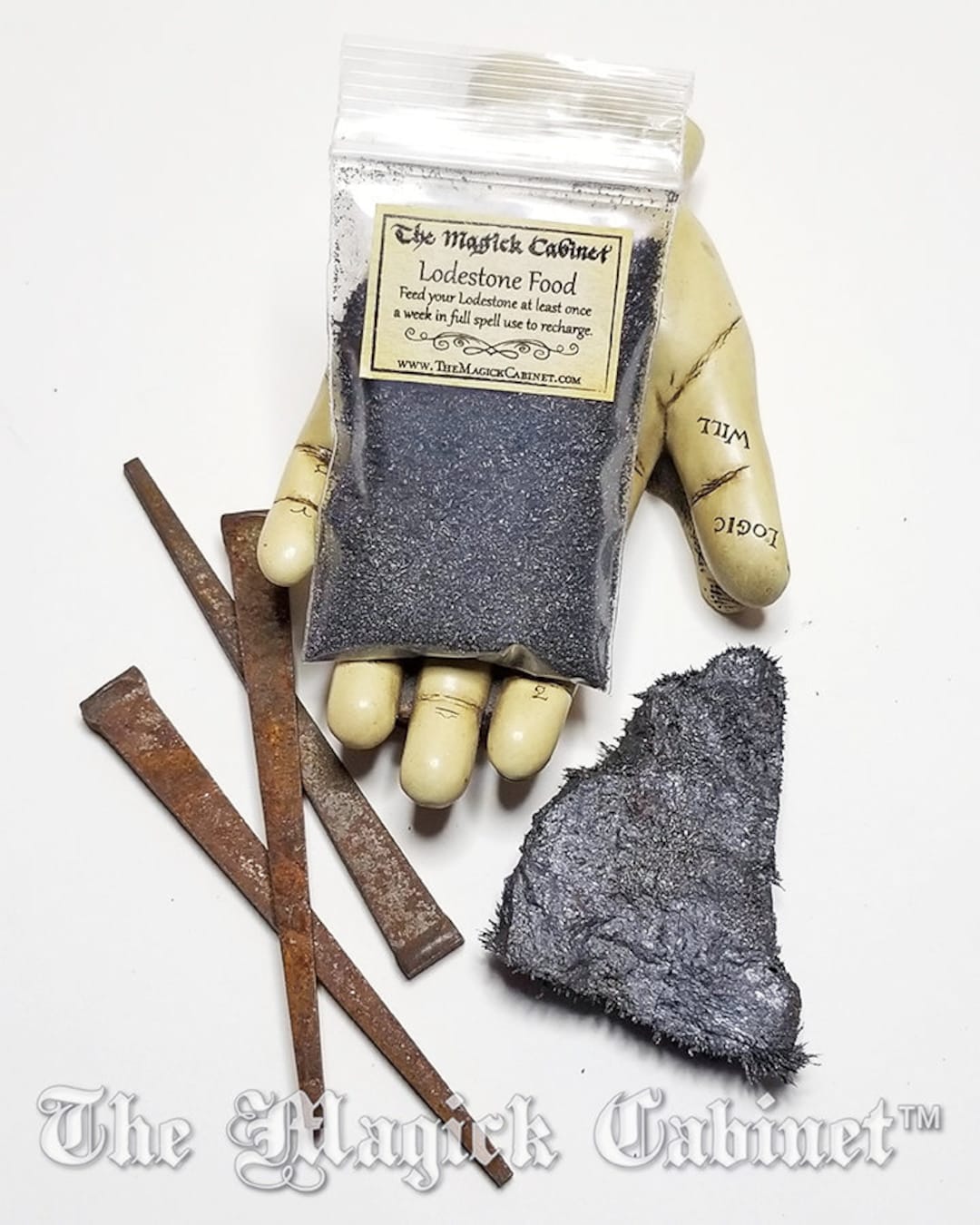 Lodestone Food: Ultra-fine Iron Filings - Witchcraft Supply 2 Oz - Etsy
