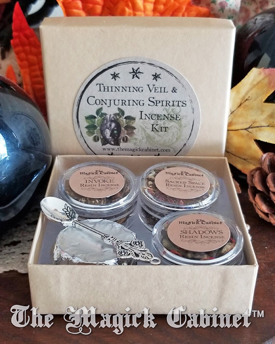 Conjuring Spirits Resin Incense Kit: Shadows, Invoke, Sacred Space - Etsy