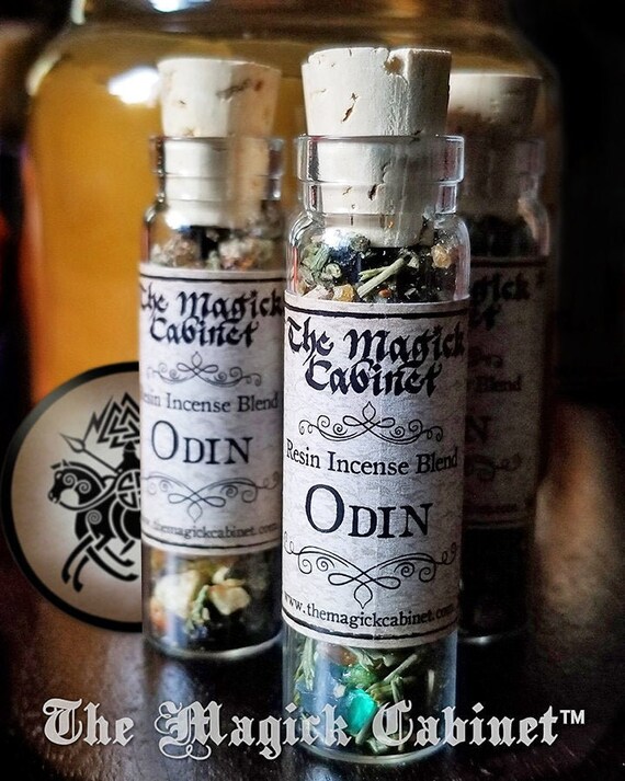 ODIN Incense in a Bottle to Honor and Invoke Your Scandavian | Etsy