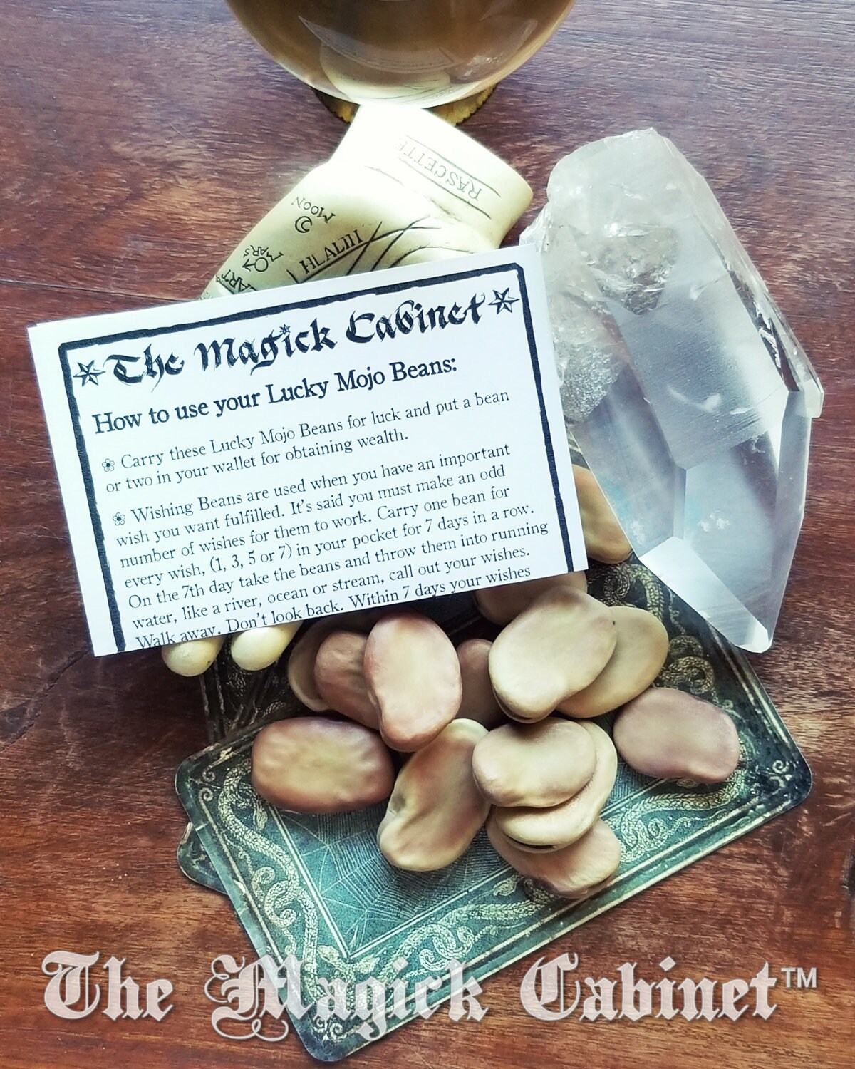 13 Mojo Beans or African Mojo Beans Witchcraft Supplies and - Etsy