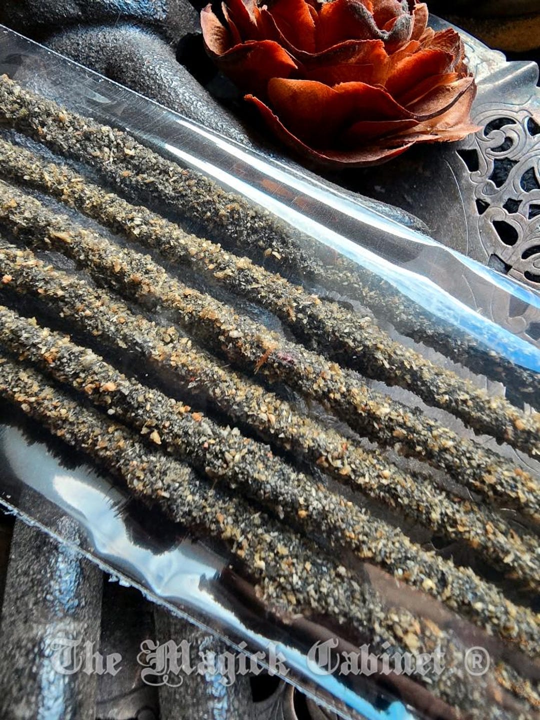 Black Copal Resin Incense Sticks (6 Stick Pack) for Clearing Negativity ...