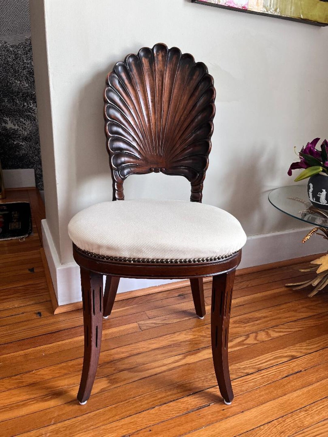 1950s Italian Venetian Shell Back Grotto Dining Chair - Etsy