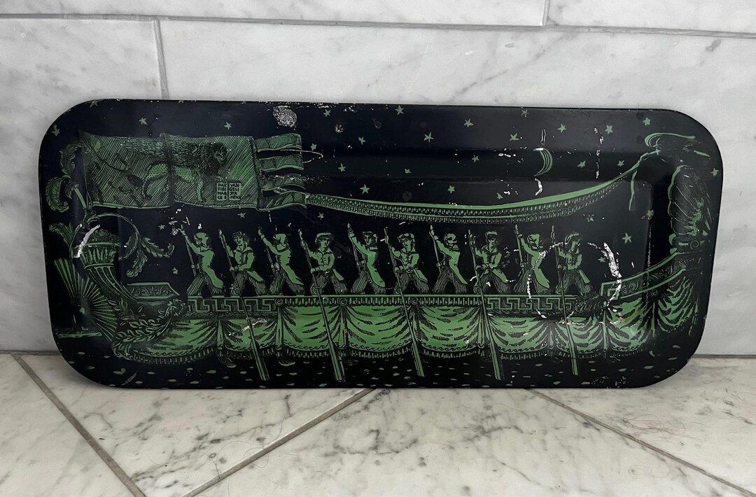 1950s Piero Fornasetti Tray With the Bissona (boat) Pattern - Etsy